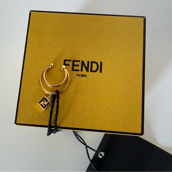 Fendi | Jewelry | Fendi Gold Ear Cuff | Poshmark